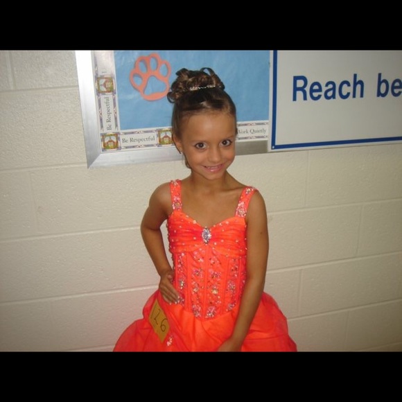 Tiffany Designs | Dresses | Coral Pageant Dress | Poshmark